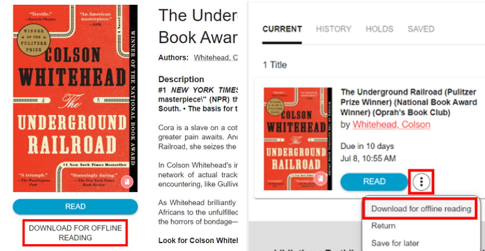 Web Patron ereader help